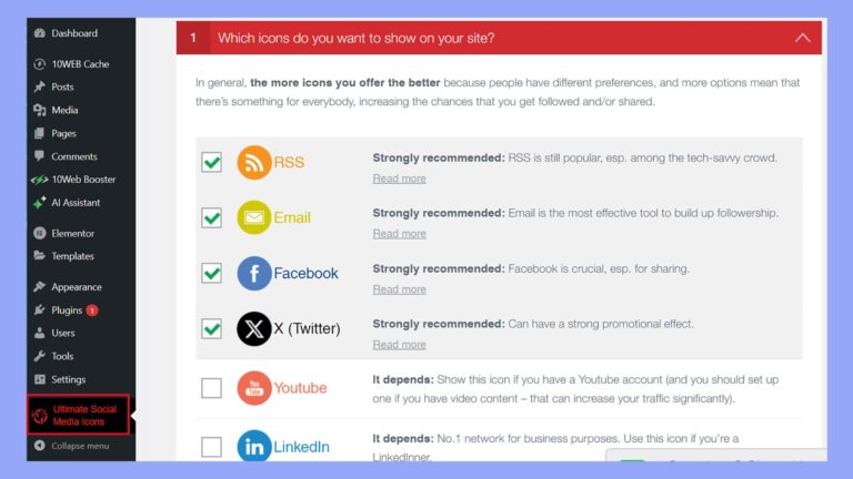 How to Add Social Media Icons to WordPress: The Complete Guide for 2025 ...